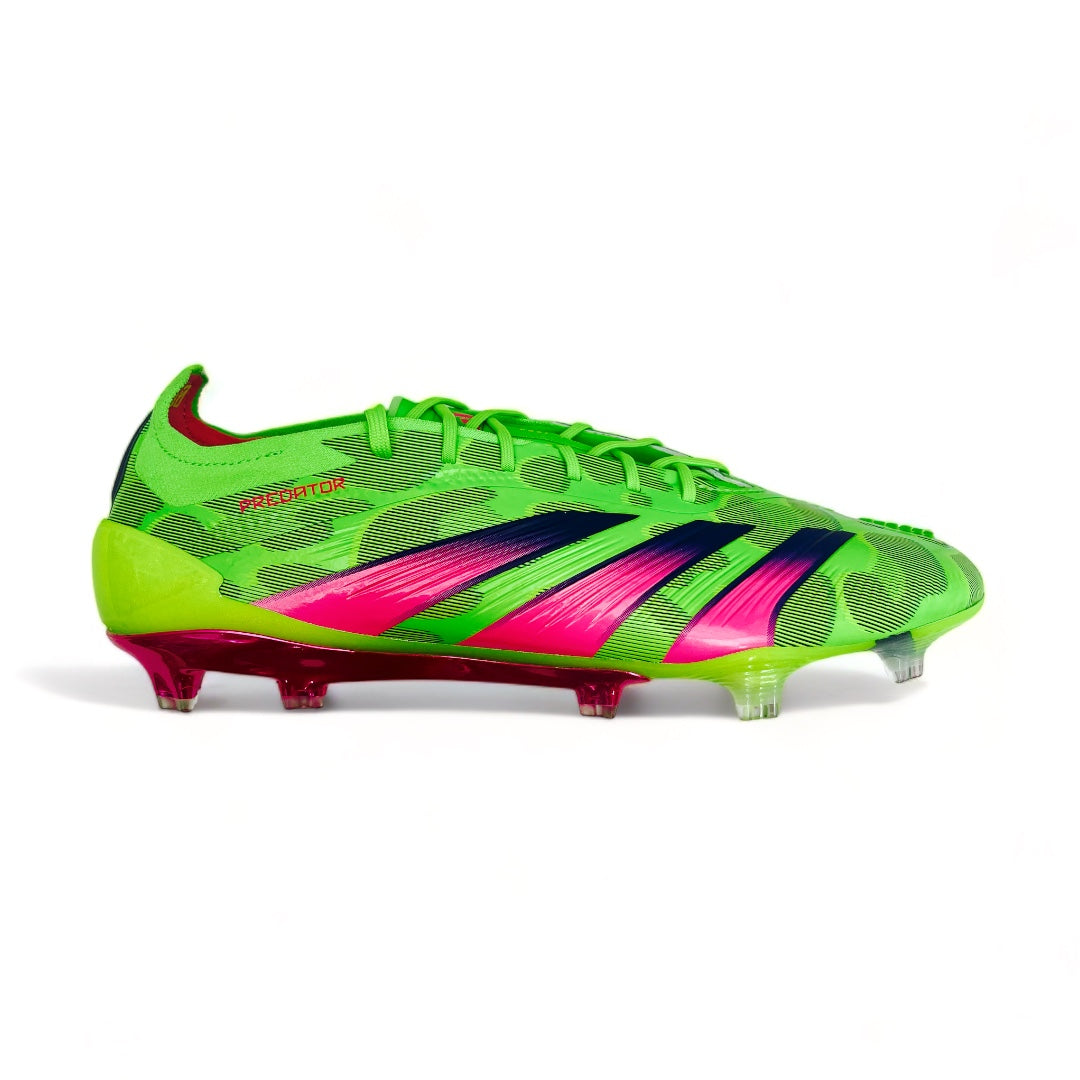 adidas Predator Elite FG Green Glow / Pink Glow / Lucid Lemon ...